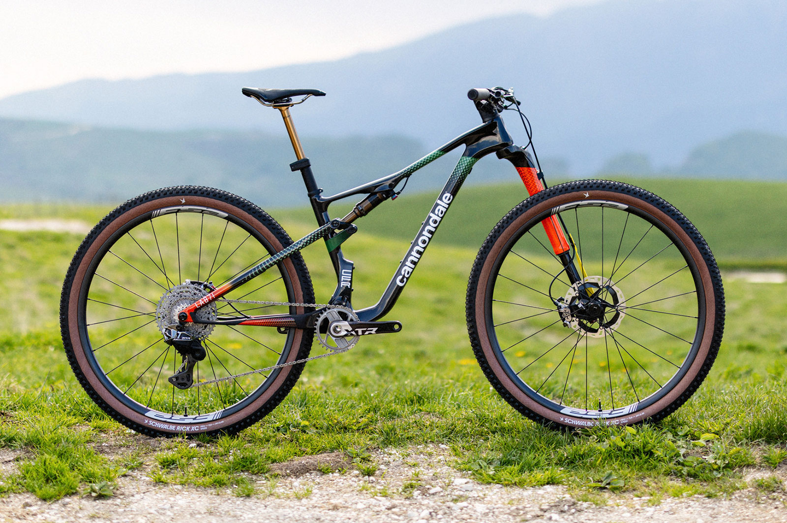 Nieuwe Cannondale Scalpel Lab71 CFR Team replica met nieuwe Shimano XTR ...